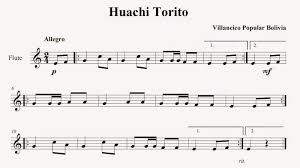 Cantando y flauteando juntos: Huachi Torito. Villancico tradicional ...
