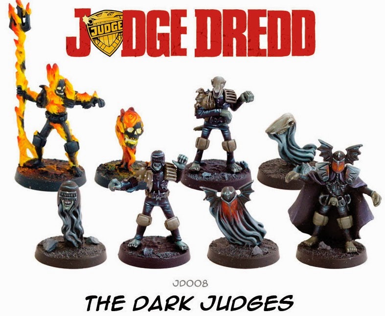 ACD Distribution Newsline: New from Warlord Games! Judge Dredd Miniatures!