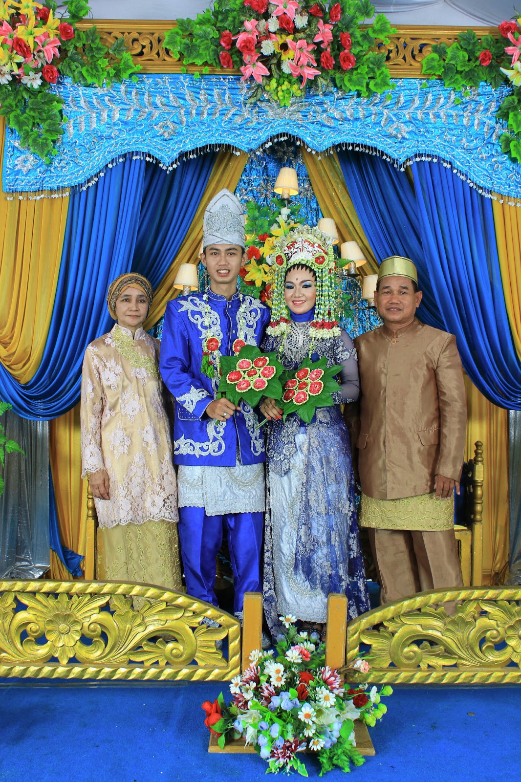 Mutiara Jiwa: wedding gaun pengantin adat banjar