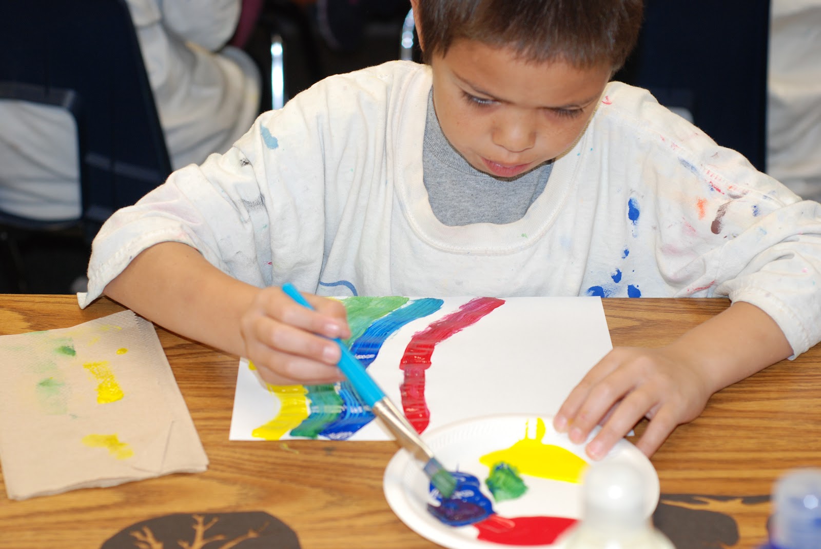 Art at Edgemere Elementary: 3rd Grade Color Wheel