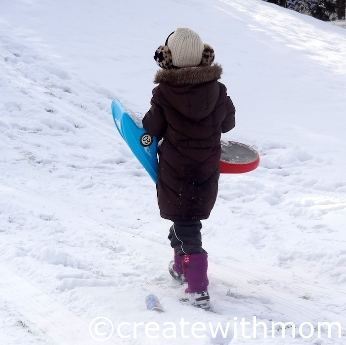 Create With Mom: Zipfy a Snow Sled You'll Want To Own