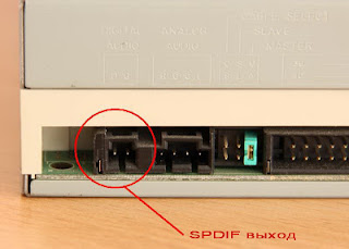 How to use the SPDIF output in the computer CD-ROM drive ...