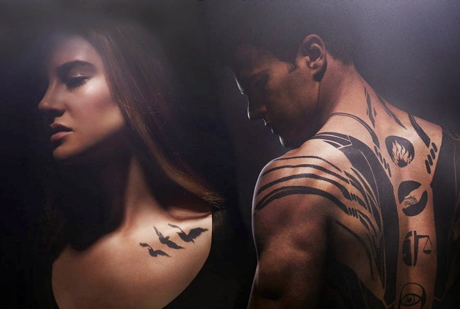 Universo Cabelístico: Pôsteres de “Divergente” Mostram Tatuagens Com ...