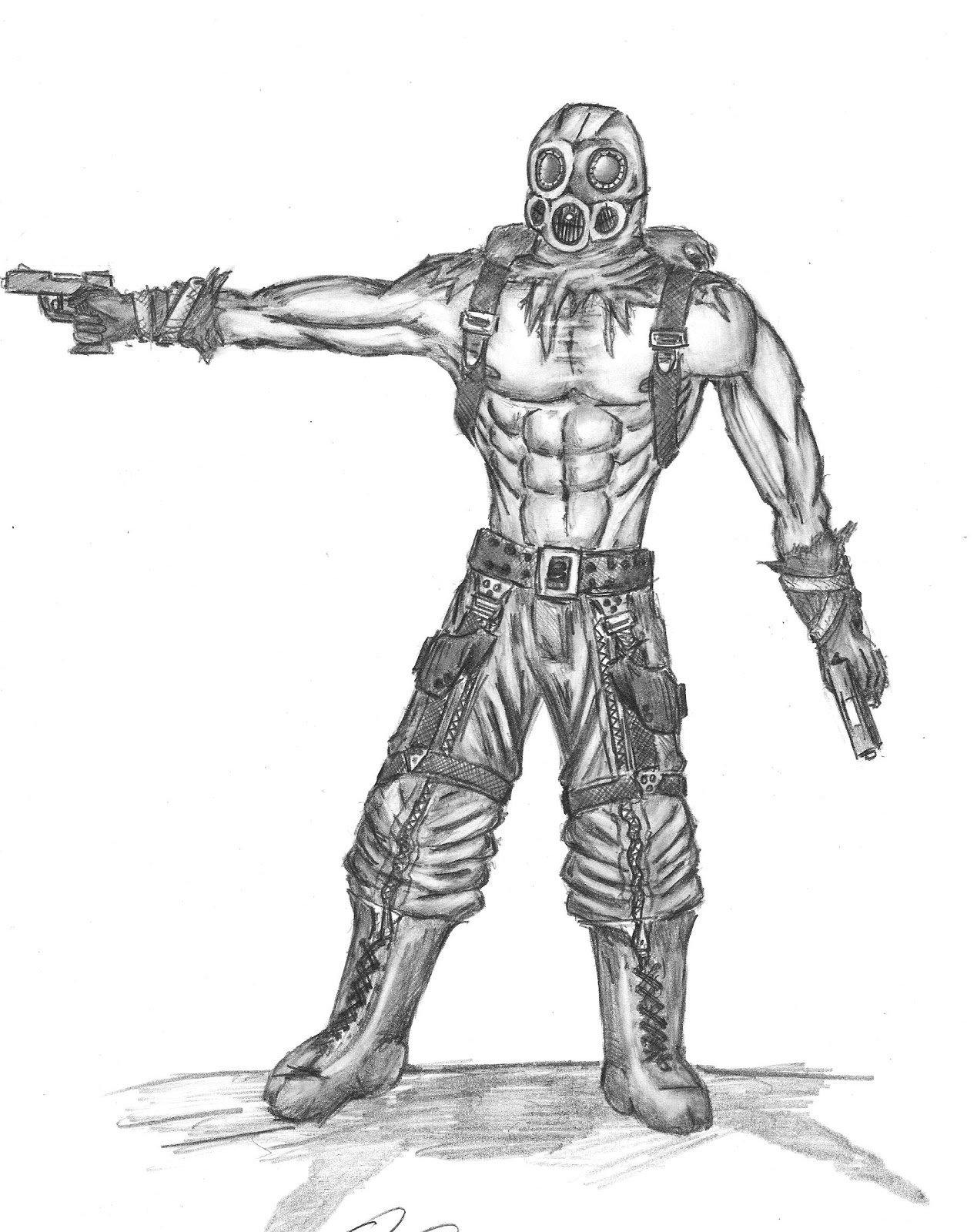 Drawings of Daniel Gish