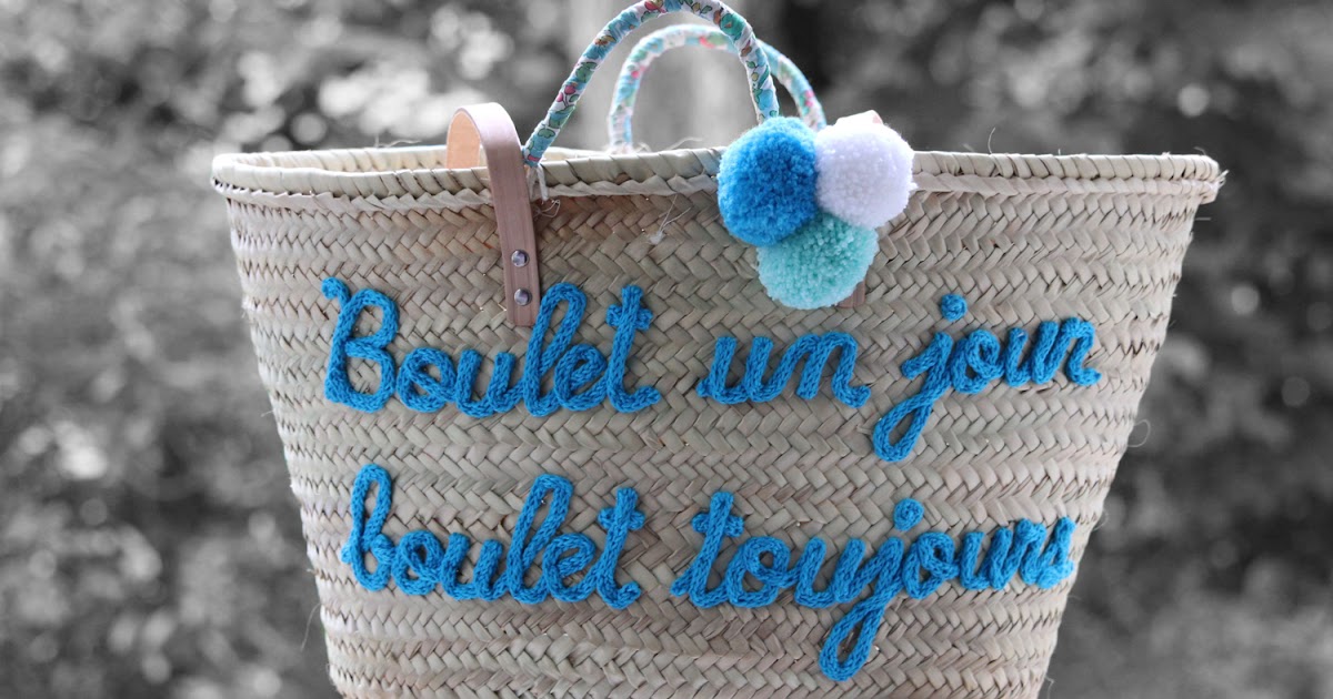 L'atelier Des Petites Bauloises: Panier "boulet un jour..."