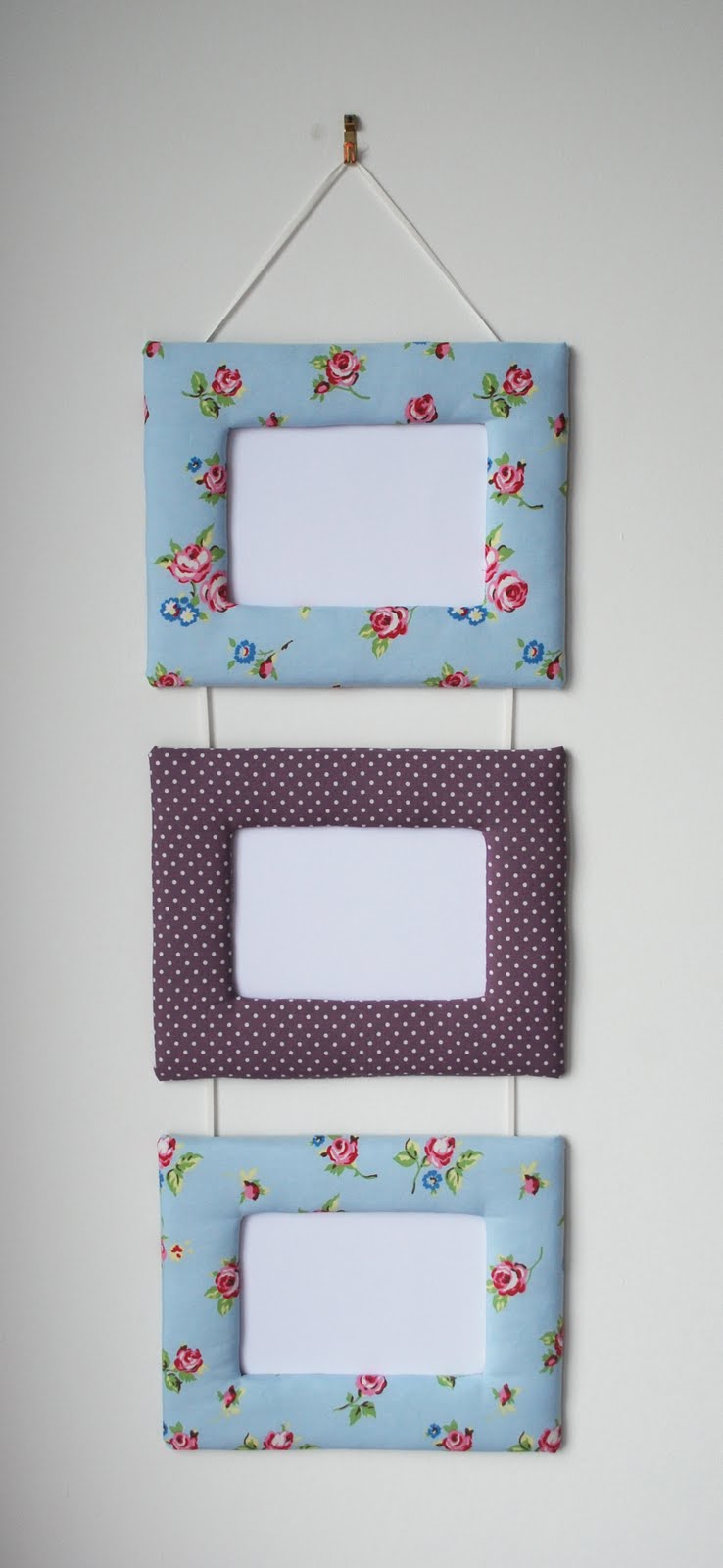 Rosie Simons Graphic and Surface Design: New fabric photo frames