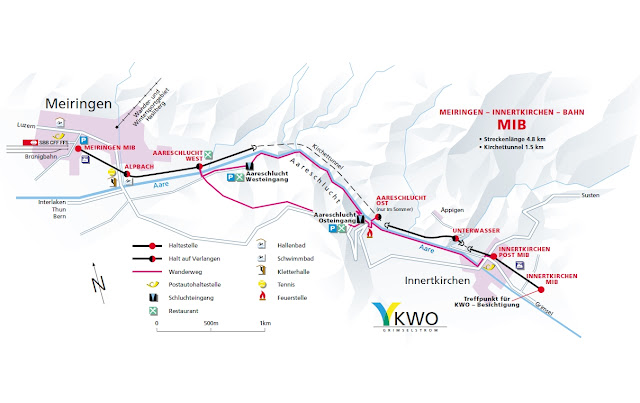 รีวิวอาเร่ จอร์จ (Aare Gorge)