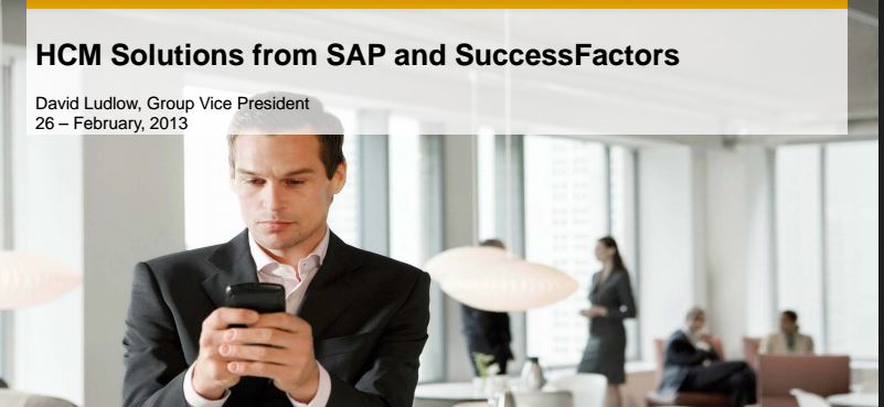 HCM Solution from SAP and Successfactors ~ Successfactors Onboarding guide
