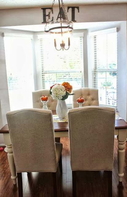 KEEP CALM AND CARRY ON: Fall In Our Home + Our New Chairs (!!)