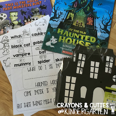Crayons & Cuties In Kindergarten: Haunted House Writing Fun!