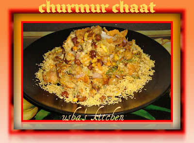 USHA'S KITCHEN: The crunch of the crispy puris in Churmur chaat