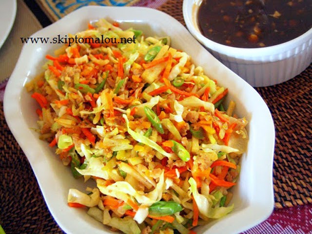 Asian Recipes: Lumpiang Hubad