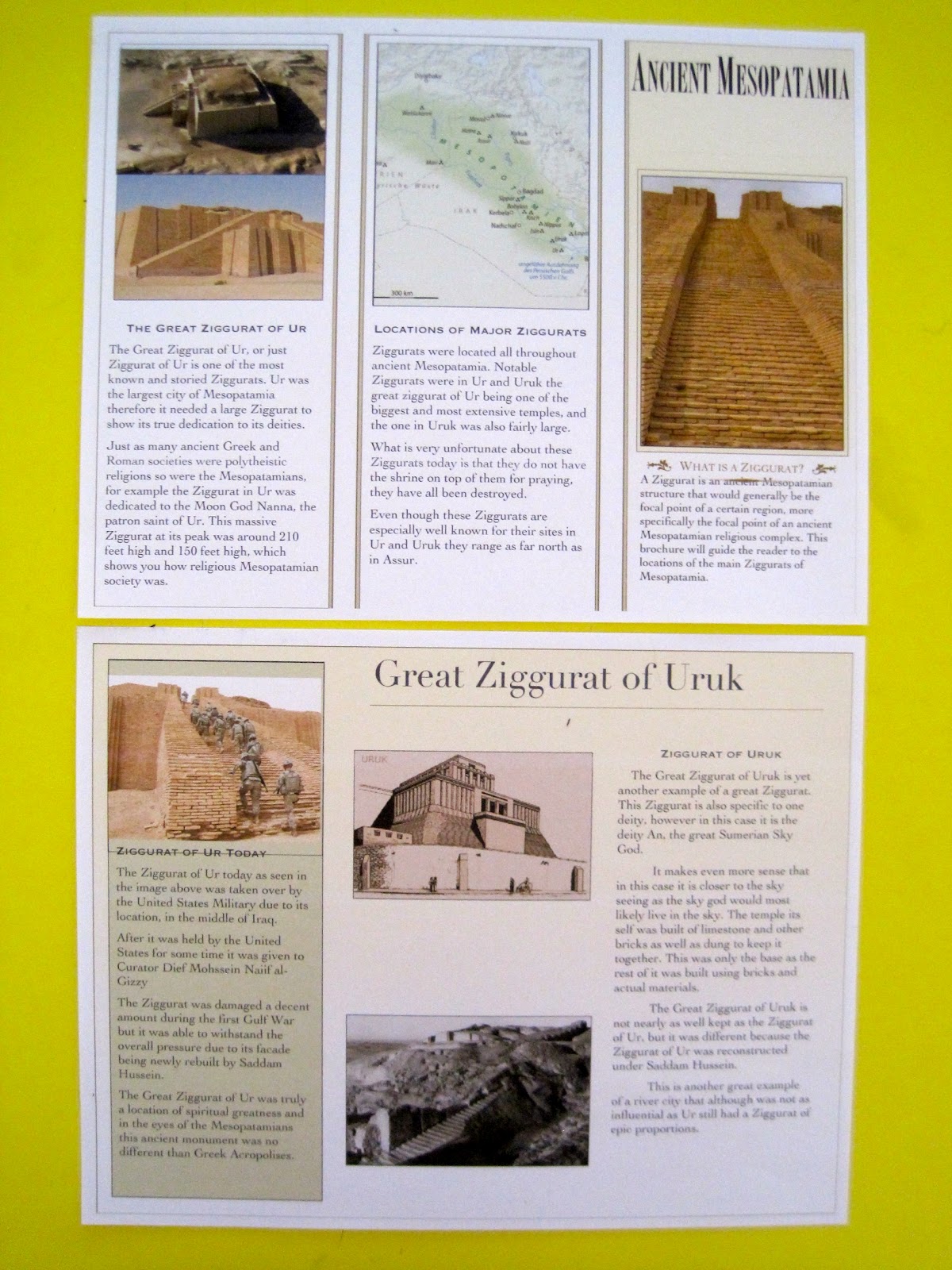 Pinewood Art: AP Art History Mesopotamia Projects