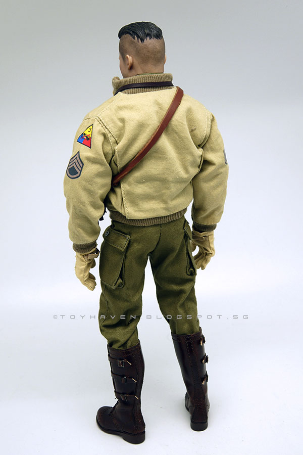 toyhaven: Kitbash 1:6 scale Brad Pitt as WWII U.S. Army staff sergeant ...