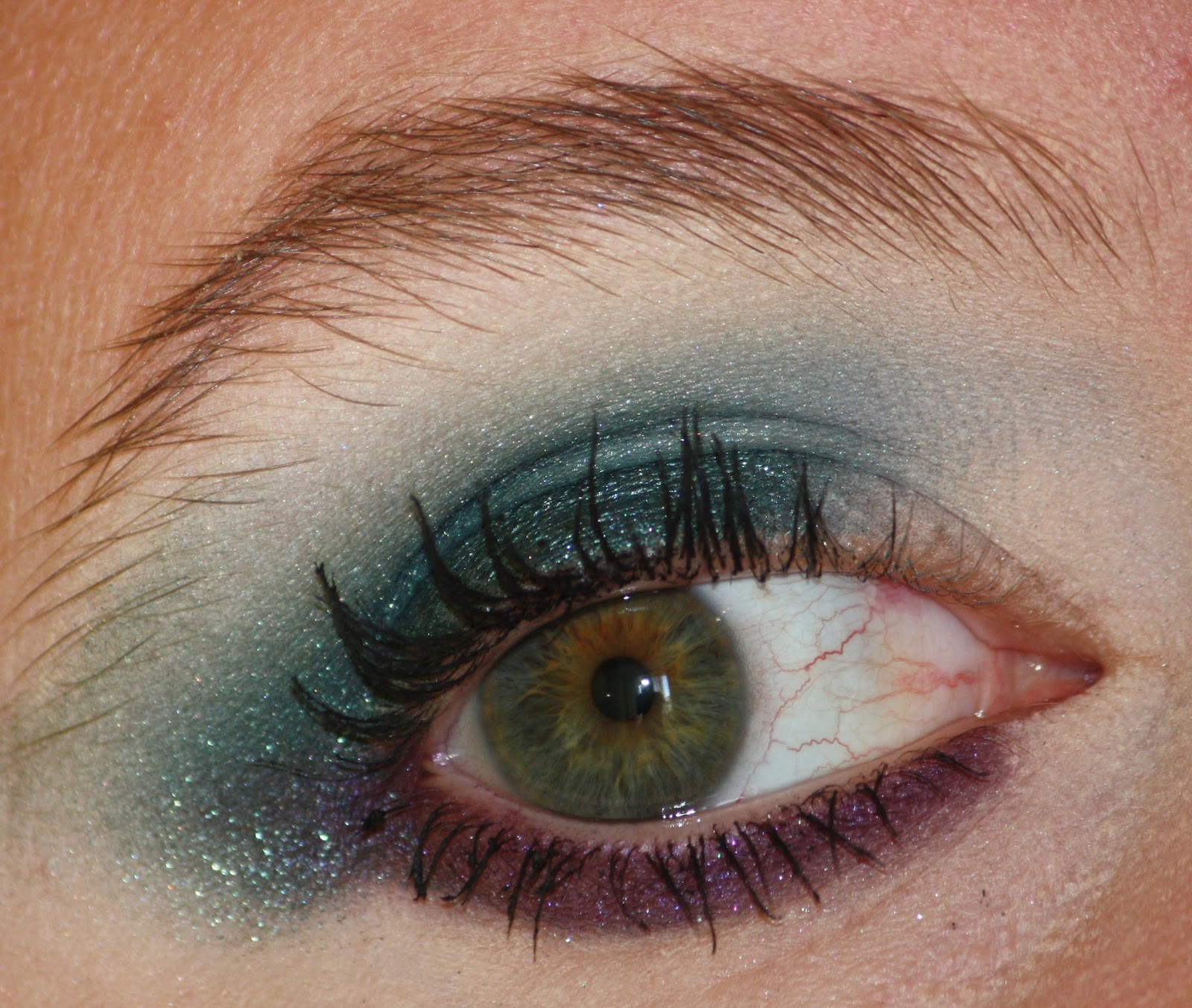 Die Zauberin Zebulon: Dark Slate Green Eye MakeUp