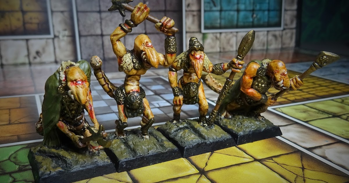 On Wargames and Such: Fimir for Heroquest