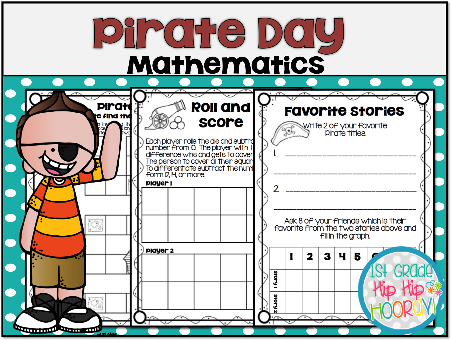 1st Grade Hip Hip Hooray!: Pirate Themed Day!