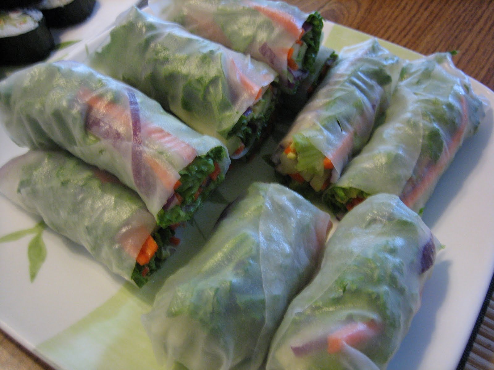 The Tasty Spoon: Vegetable Spring Rolls