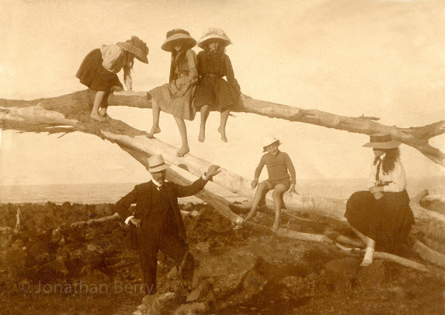 Funny Vintage Photos of Women Hanging from the Trees ~ Vintage Everyday