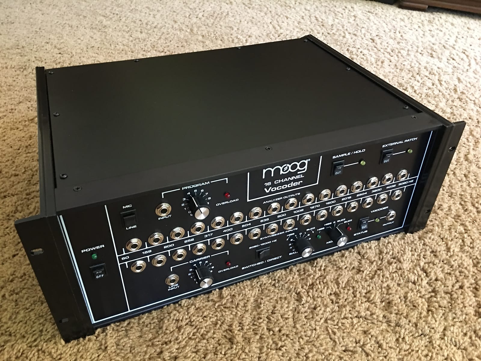 MATRIXSYNTH: Moog 16-Channel Vocoder MBVO SN 0028