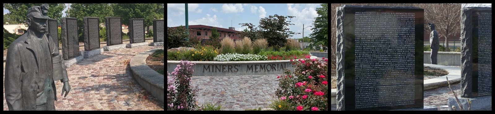 Virtual Tour of Miners Memorial - Immigrant Park, Pittsburg, KS