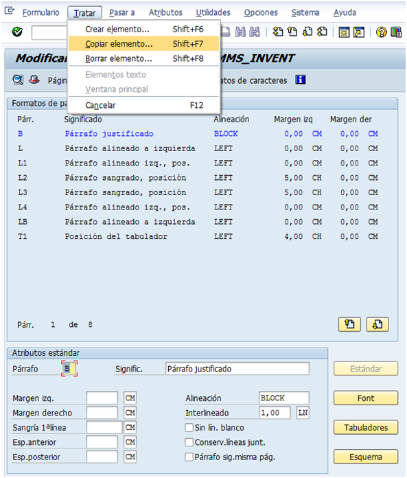 Copy SAPscript form INVENT to Z