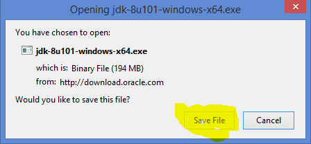 Java 8 installation and path setting | Automation Home