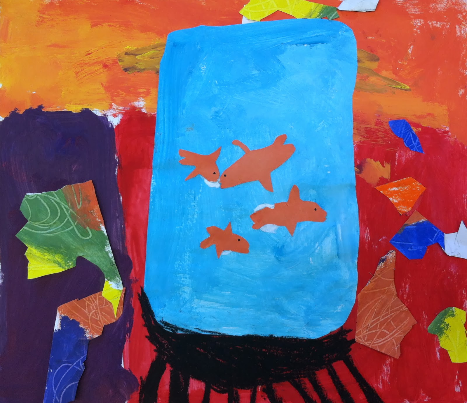 Artists For Kids: Kindergarten - Henri Matisse's Gold Fish Bowl and His ...