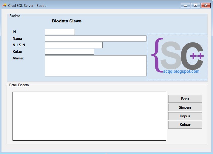 Crud Vbnet Createreadupdatedelete Database Sql Server Html