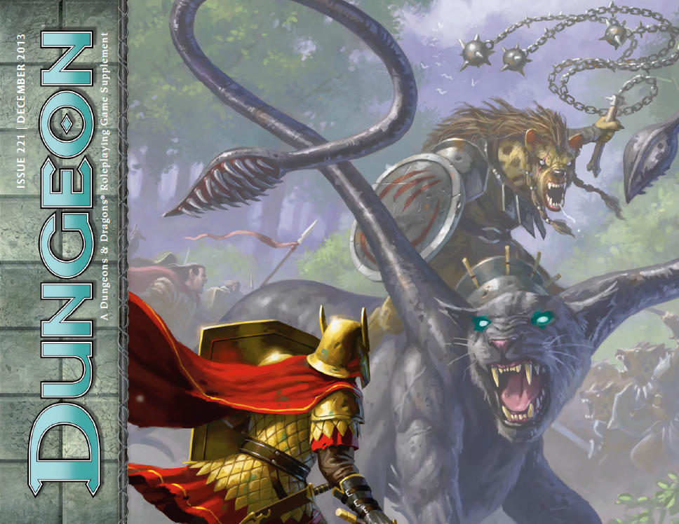 Raging Owlbear: Dungeon - Best of D&D 4e