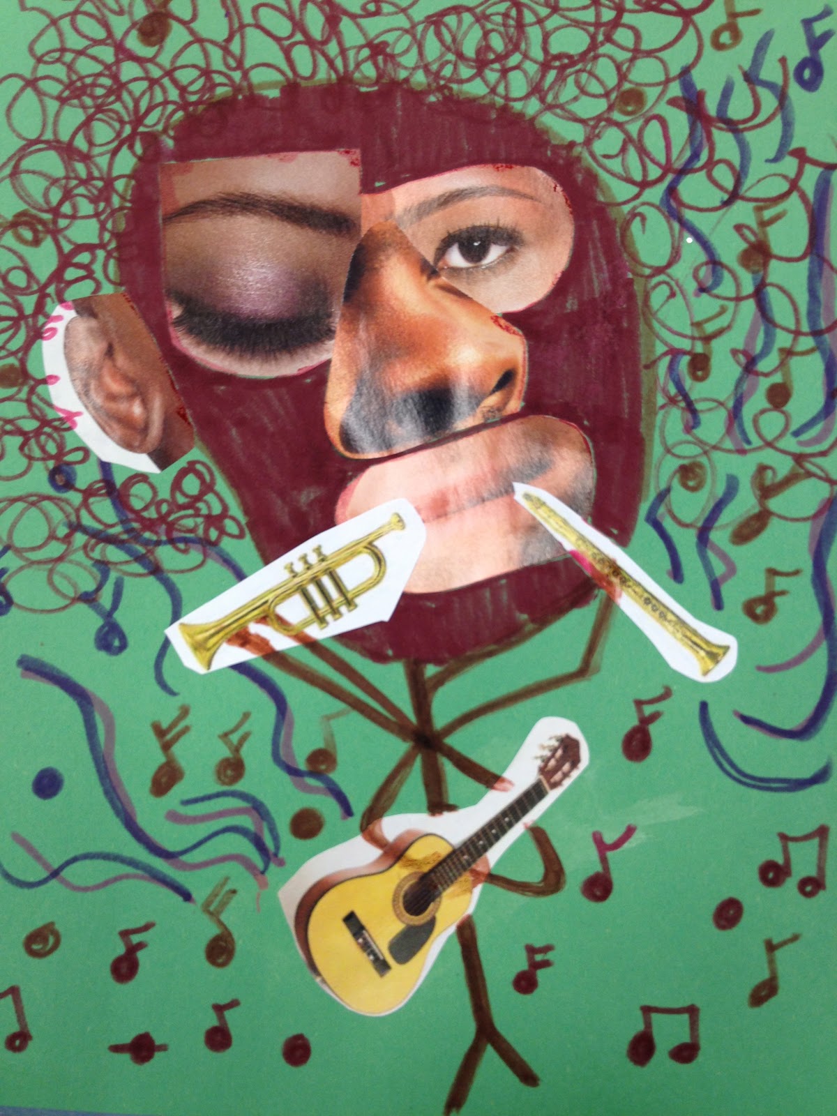 In the Children's Room: 25 Days of Art: Romare Bearden Collages