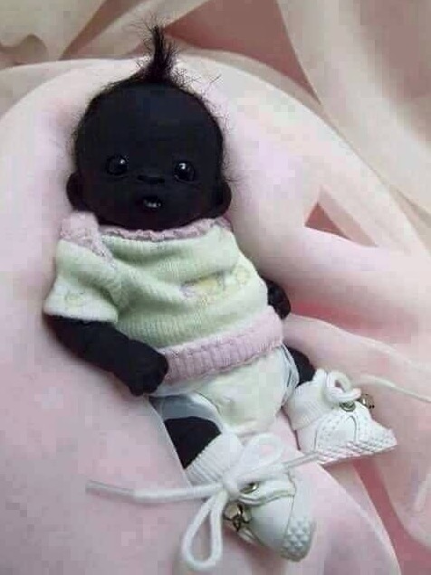 2 Foto Bayi Paling Hitam Di Dunia Jadi Viral - Bakul2011.com