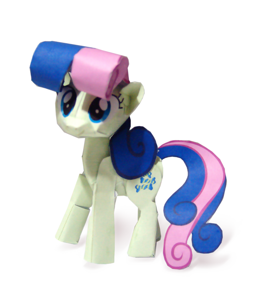 Equestria Daily - MLP Stuff!: Bon Bon Papercraft