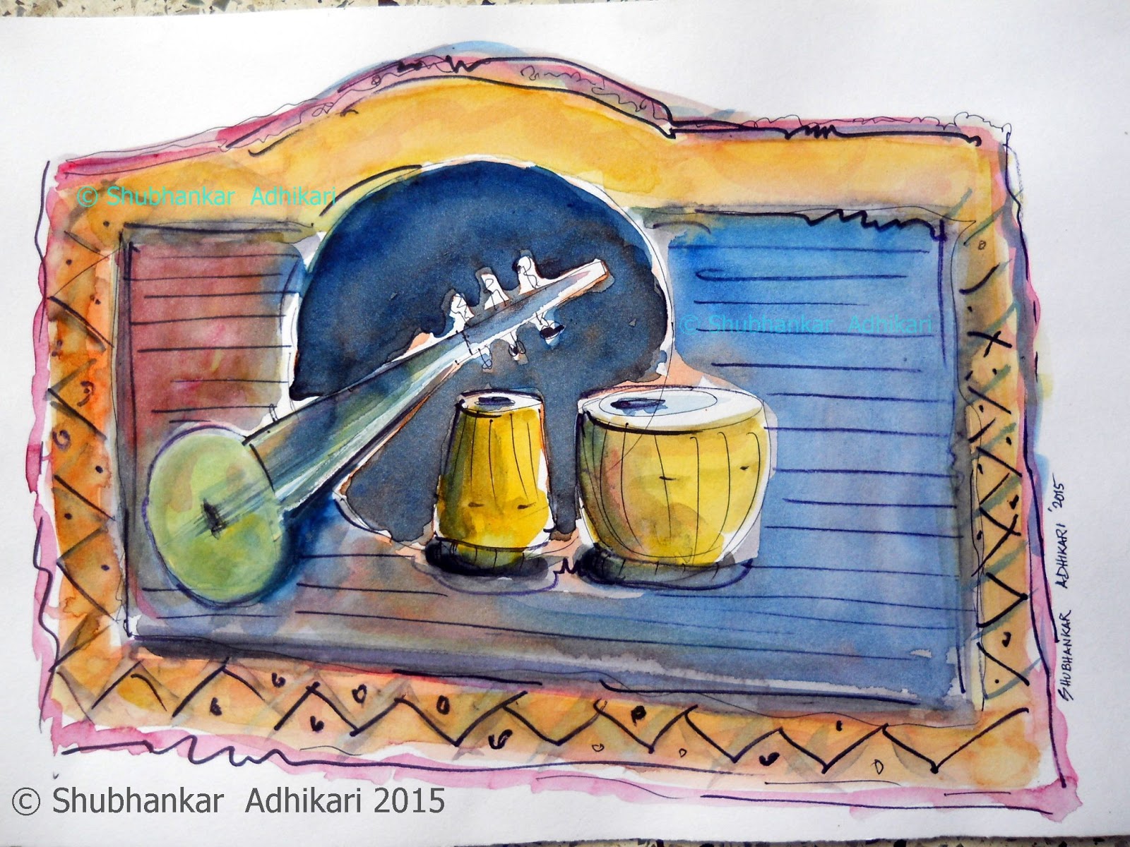 Shubhankar Adhikari Fine Art: Indian Classical Music Instruments