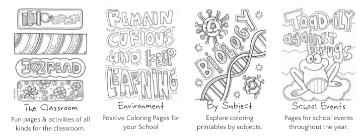 The Library Voice: Classroom Doodles....A Doodle For Just About Everything!