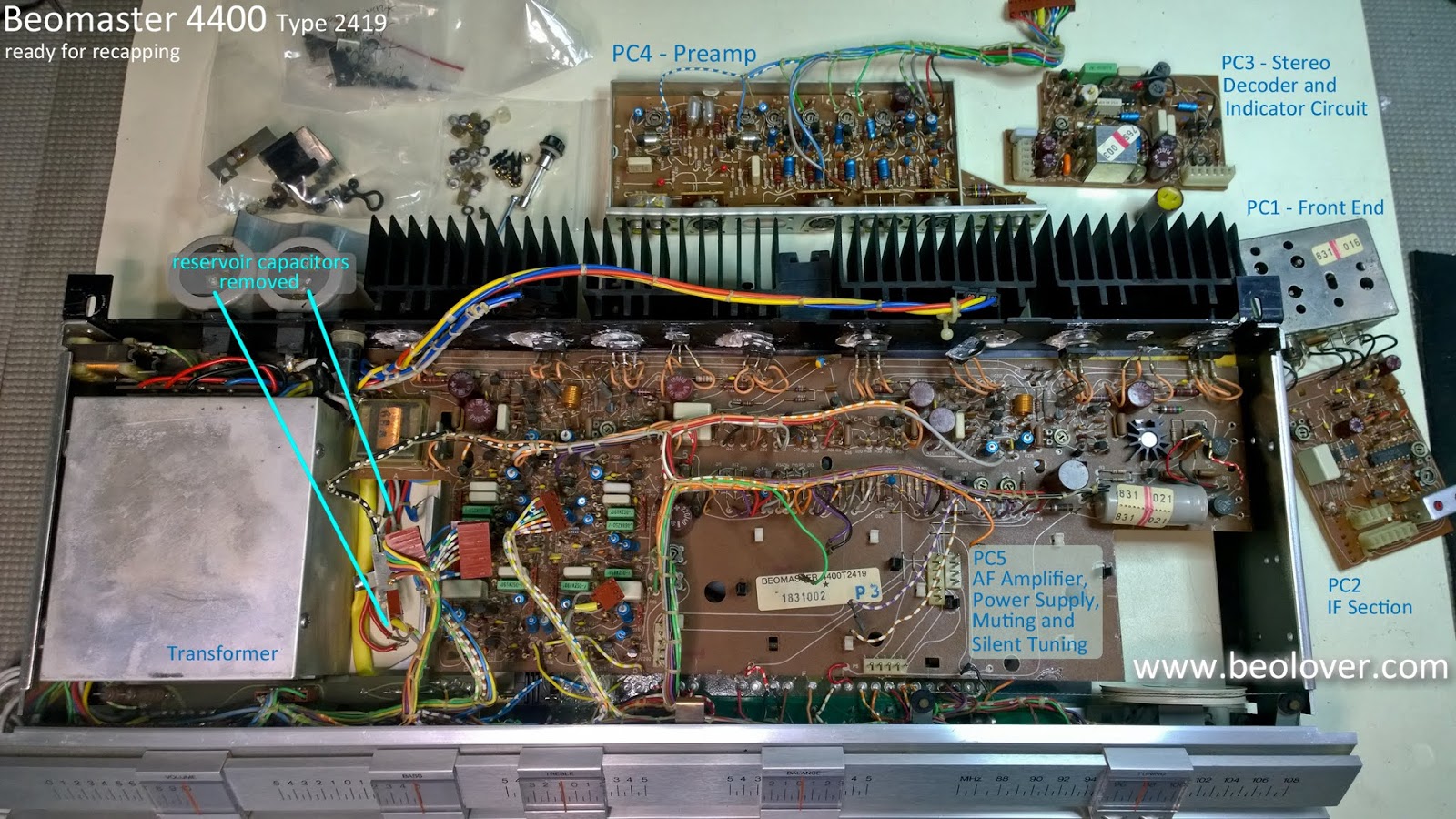 beolover: Beomaster 4400 (2419): Into the Recap