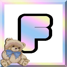 Alfabeto de ositos de peluche con letras multicolor. - Oh my Alfabetos!