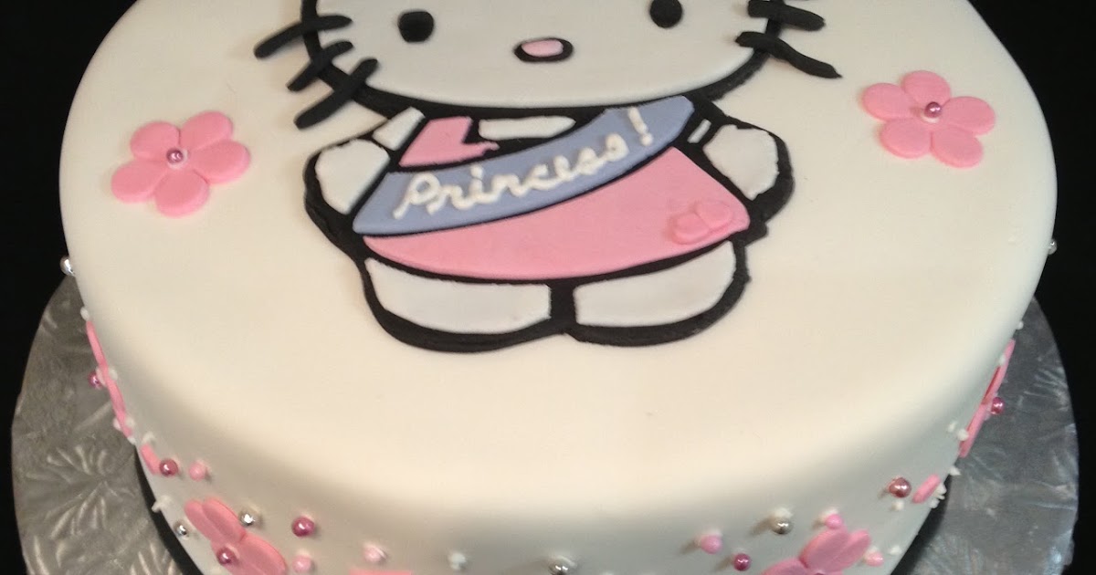 Princess Hello Kitty Cake