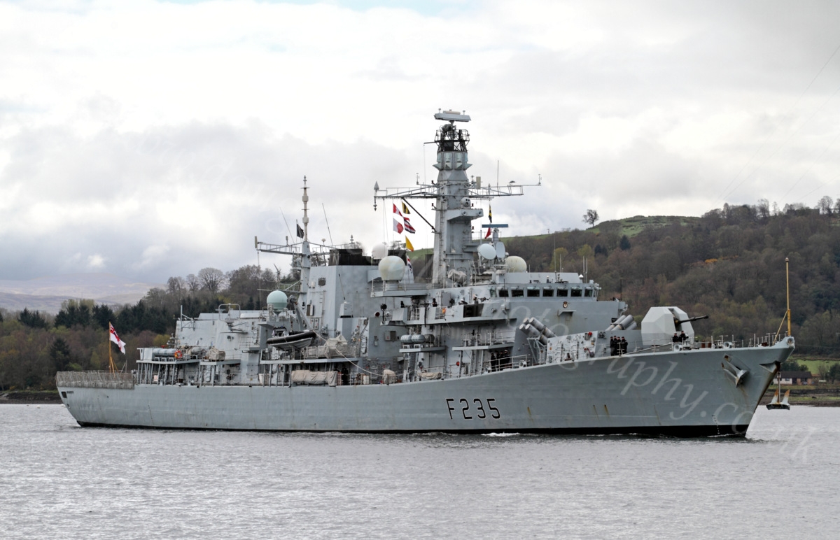 Dougie Coull Photography: HMS Monmouth - Faslane, Gareloch