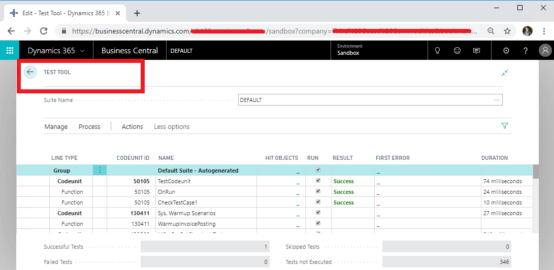 Test Toolkit in Business Central(SaaS) - How to setup and execute ...