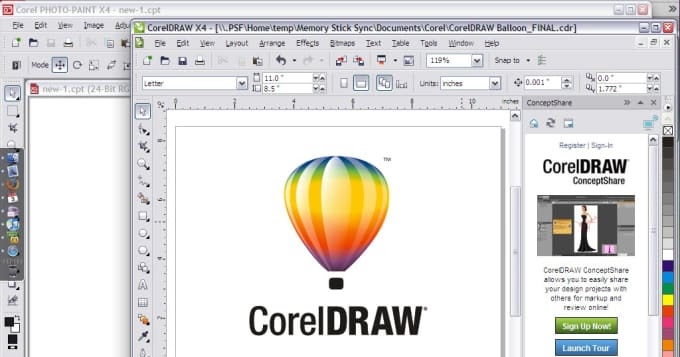 Fungsi menu dan tool pada corel draw