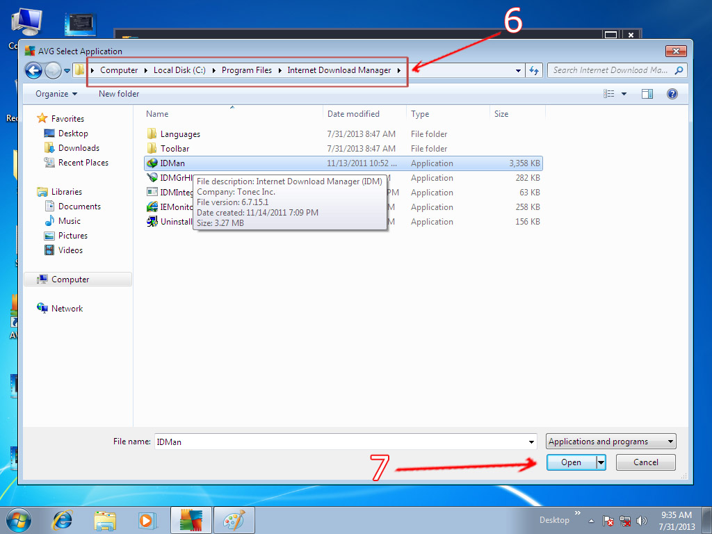 WINMACIND: How to Add Internet Download Manager(IDM) in AVG Firewall