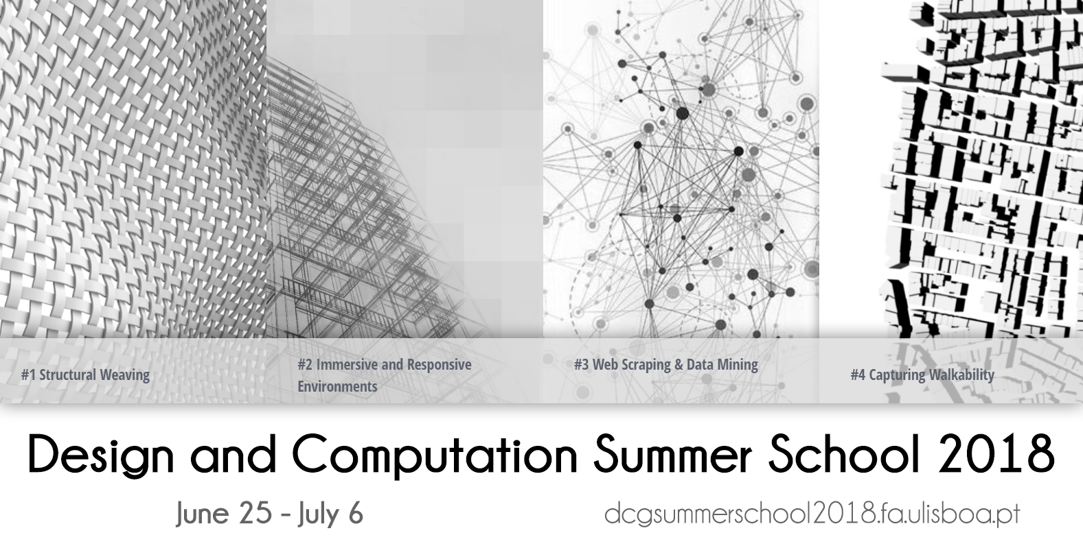Rhinoニュース etc.: Design Computation サマースクール2018 - リスボン大学
