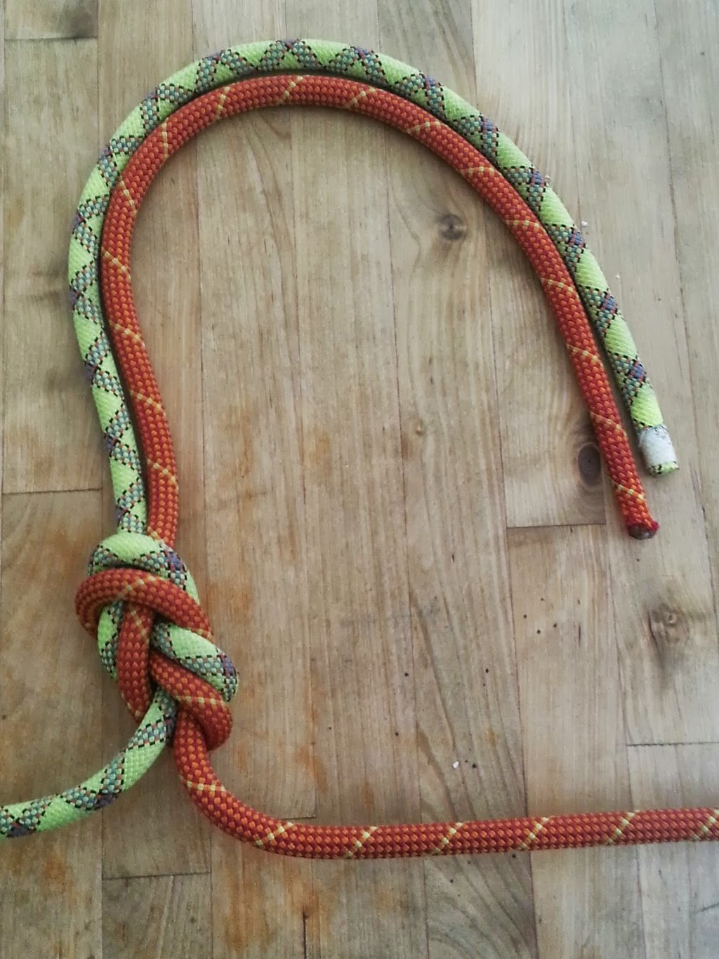 Rappel knot failure results in fatal fall : r/climbing