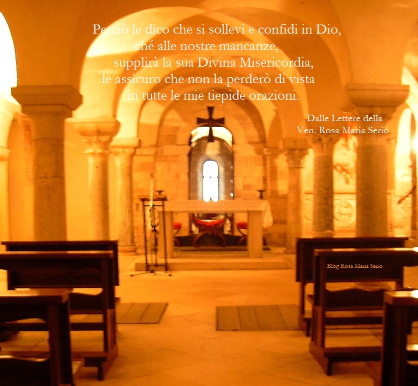 Rosa Maria Serio : Parole della Venerabile Rosa Maria Serio
