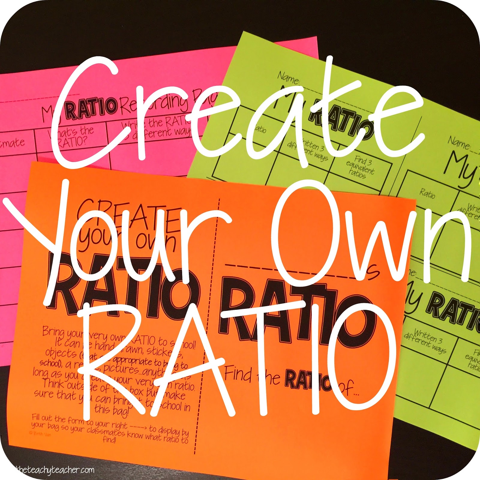 Theteachyteacher CREATE Your Own RATIO theteachyteacher-create-your-own-ratio