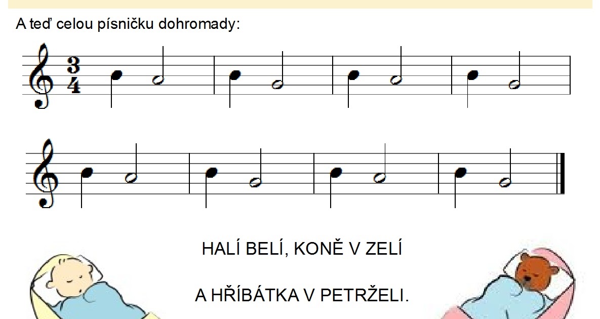 Flétnička: Halí belí