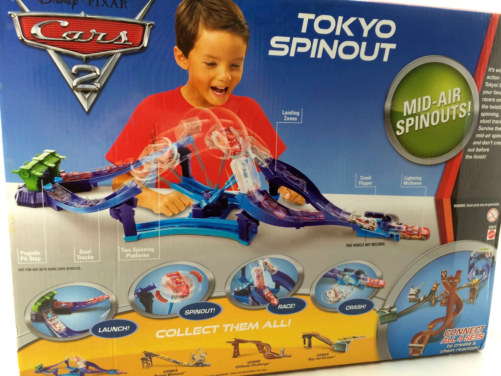 Dan the Pixar Fan: Cars 2: Tokyo Spinout Track Set