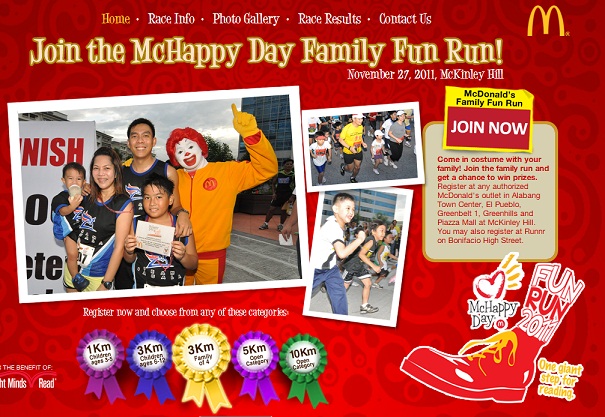 Sports Manila: McDonald's McHappy Day Fun Run; Run For a Cause!