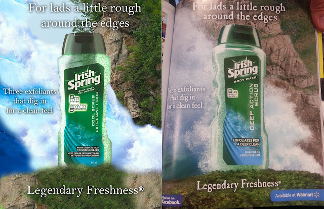 My Graphics 12 Blog: Irish Spring Ad